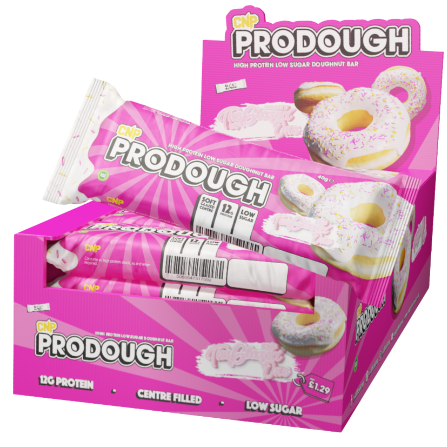 CNP ProDough The Glazed One Snack-Size Protein bar 40g - Case of 24 ...